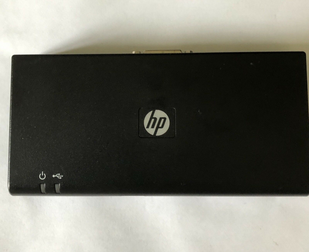 Second-hand HP DisplayLink DVI RJ45 USB docking station HSTNN-S02X ...